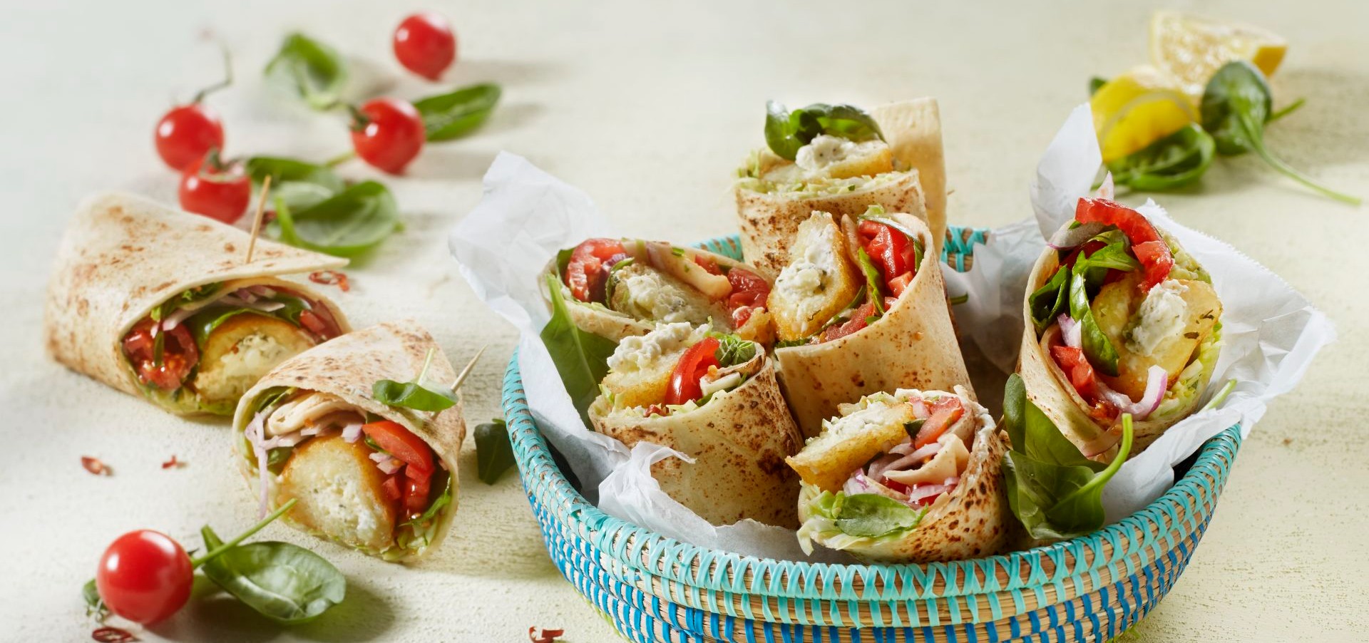 Kartoffel Dürüm mit Frischkäsefüllung