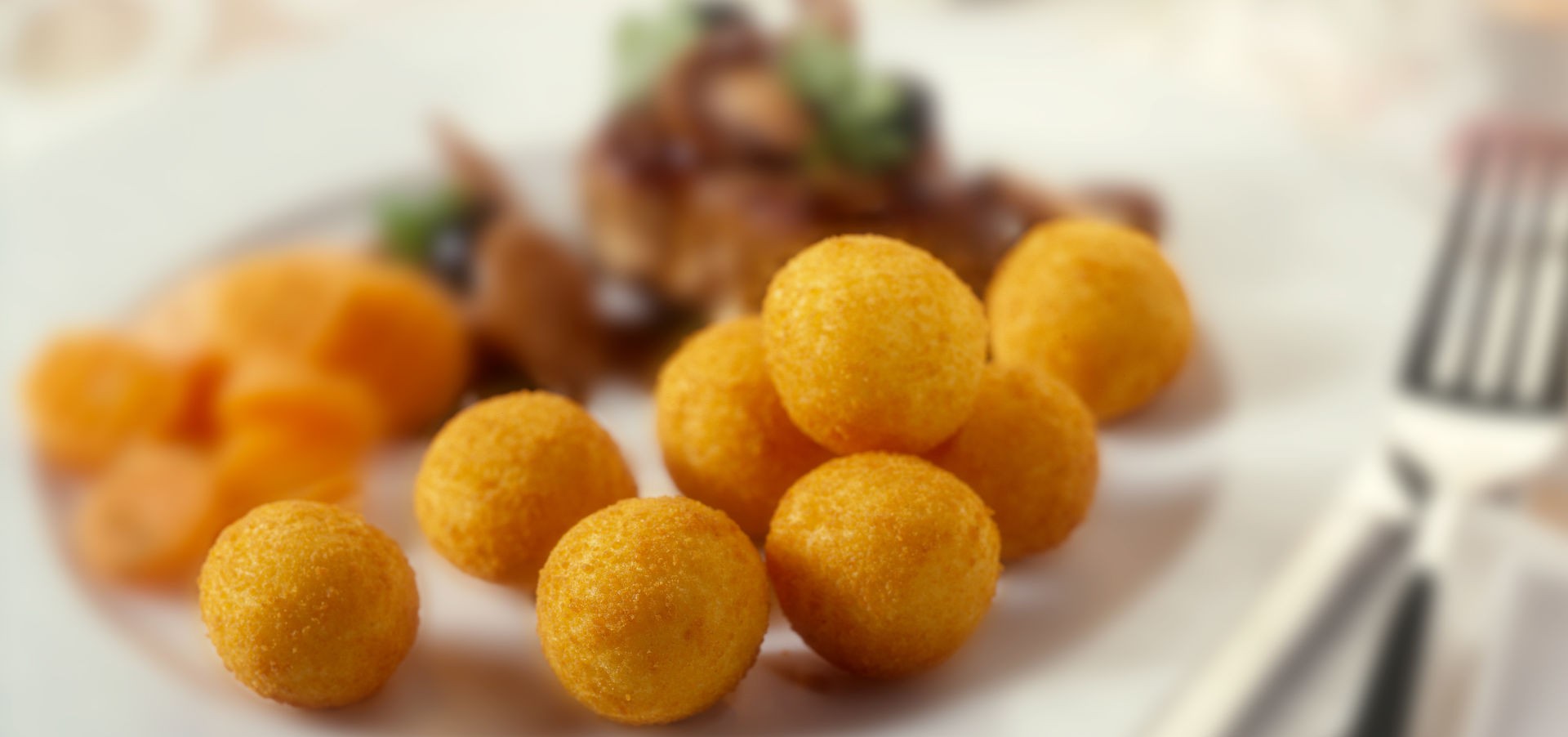 Patatas al por mayor | Pom' Croquettes Rounds | Servicio gastronómico ...
