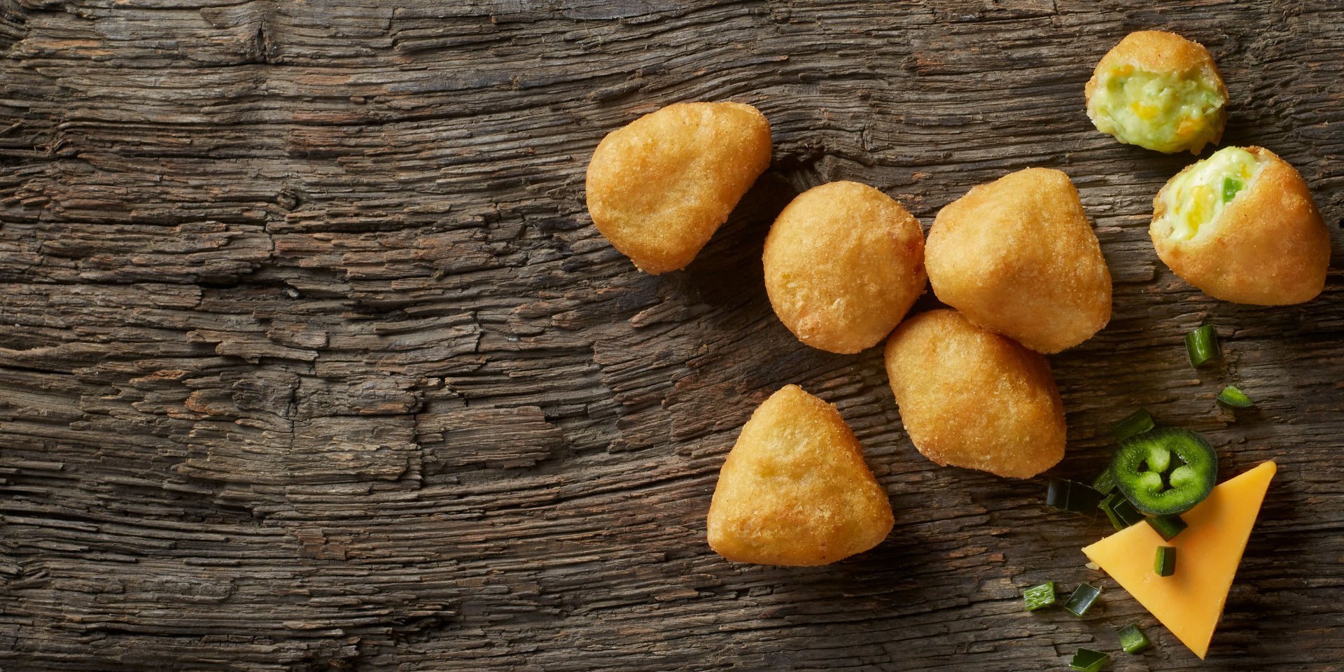 Chilli Cheese Nuggets - Bite sized side, snack or sharer