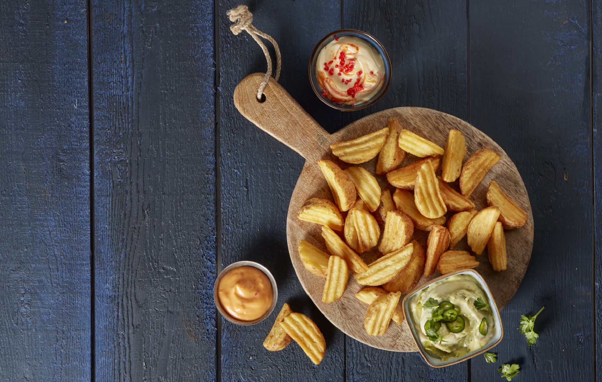 Crinkle Wedges | Crunchy Shapes | Aviko Foodservice