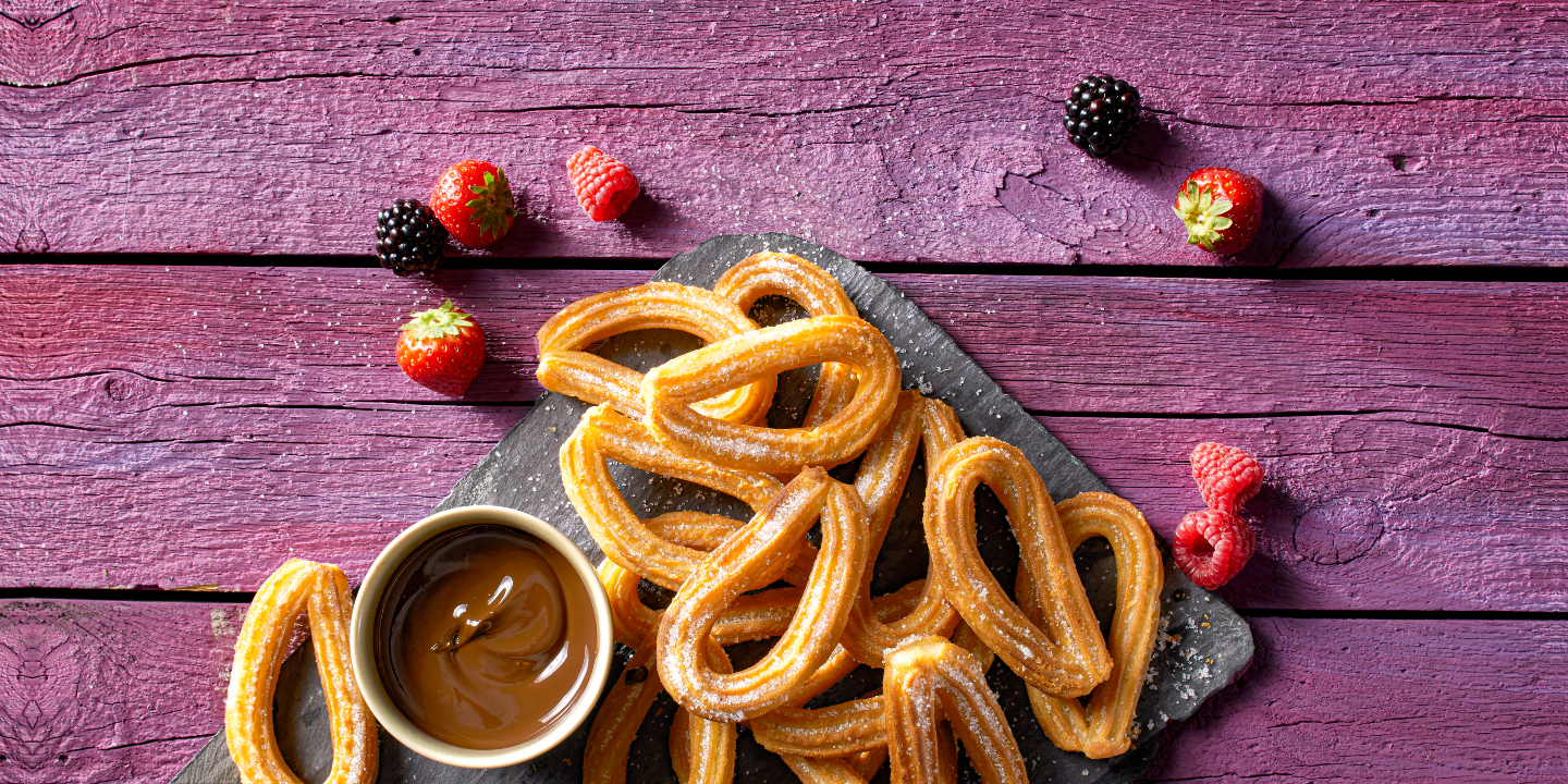 Churros ad anello | Snacking o dessert | Aviko Foodservice