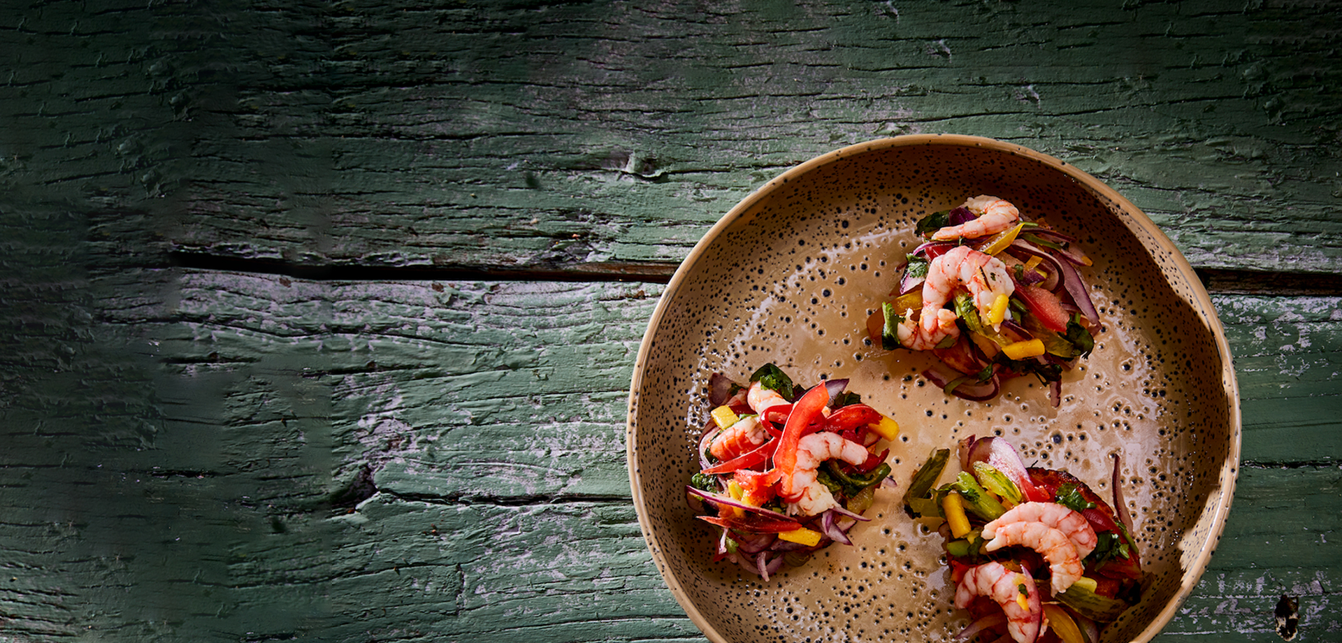 Ceviche van garnalen | Passion for plating | Horeca Recept